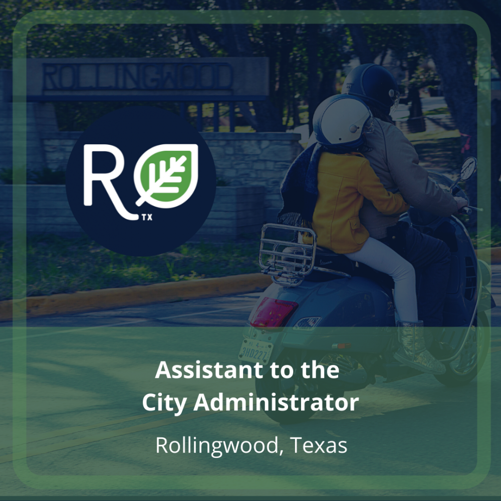 Assistant to the City Administrator | City of Rollingwood Texas